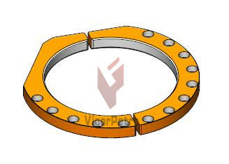 Api 6a Multi-Bowl Wellhead Component - Retaining Plate To Landing Ring ...