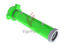 CROSSOVER 2INH SIZE FIG 1502 WING END, HAMMER UNION 5K PSI X 3-1/2" NEW ...