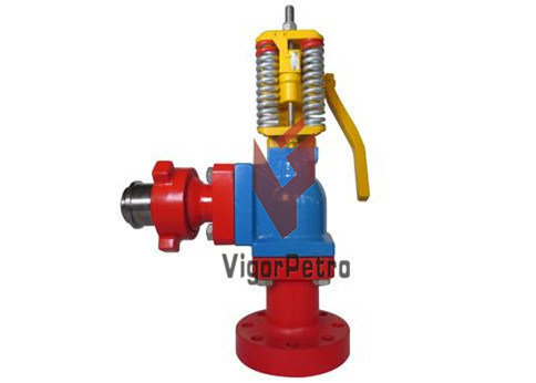 OTECO Type Manual Reset Relief Valve (RRV) 2" 3" 4" with Pressure ...