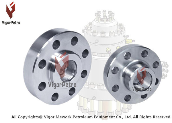 FLANGE, COMPANION 2-1/16 3K, R-24 X 2 API LP THREAD BOX