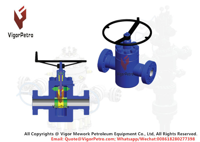 2.06" - 5K API 6A Slab Gate Valve (Manual) Material AA/DD-NL Temp Class ...