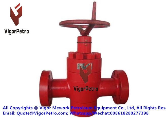 VALVE GATE ASSEMBLY 2-1/16" 5000 PSI FLANGED ENDS MANUAL NON RISING ...