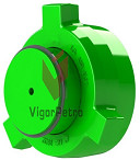 Wing Nut 2" Fig 1502 15000PSI come with plug tapped 1/2" inch npt port