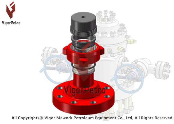 X-OVER FLANGE ANSI 3" 2500 LB RTJ (R32) x WECO DIA 3" FIG 1502 MALE ...