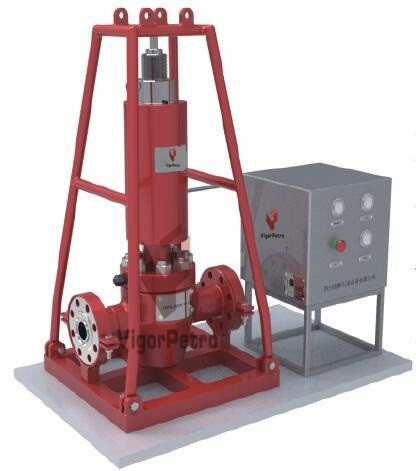 Hydraulic Actuated Surface Safety Valve 4 1/16-10M, Manual, Flanged ...