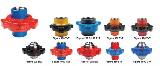 Hammer Union, 4" FIG 1502, Threaded Ends, Std. Service