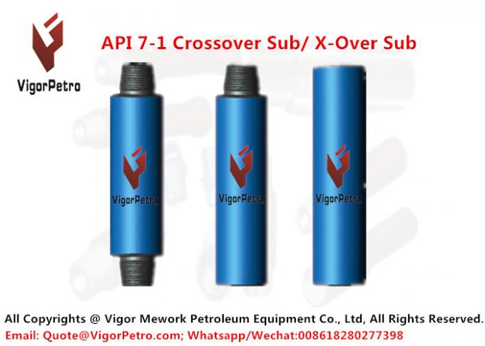 Crossover sub, 7-5/8" XT57 Pin Top x 7" NC50 Box Bottom x 3"ID x 36 ...