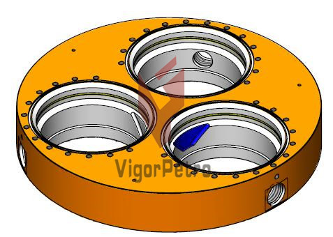 Landing Ring Body For ø40" X 1" Thickness Conductor Pipe for Mutil Bowl ...